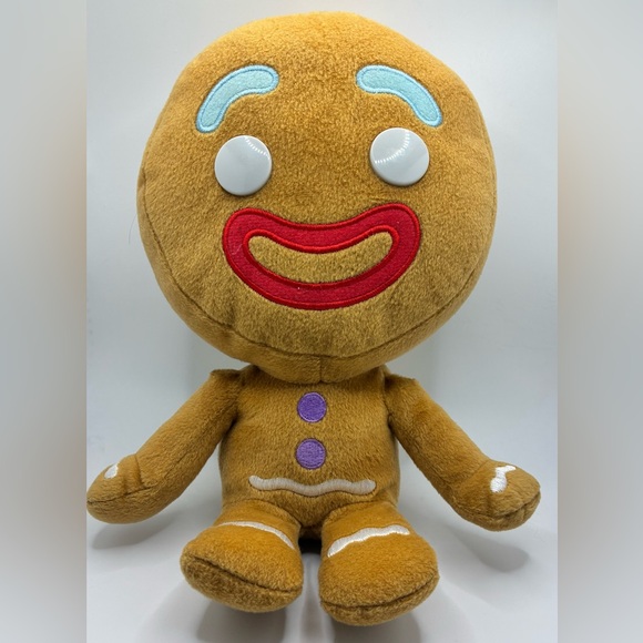 Dreamworks | Toys | Gingerbread Man Plush Toy From Shrek | Poshmark
